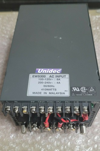 Unidec EWS300-24 AC INPUT / 100-120V~ : 8A / 200-240V~: 4A / 410W | eBay