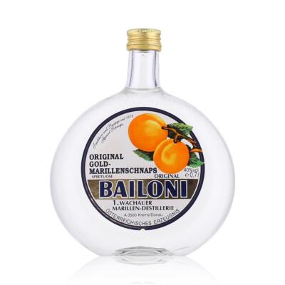 Bailoni Original Gold Marillenschnaps Edelbrand 0,7l | eBay.de