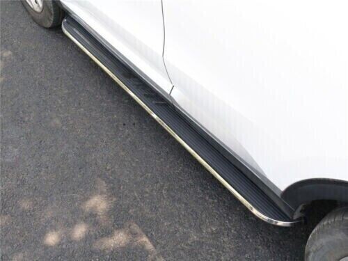 2PCS Fixed Running Boards Side Steps Pedal Fits For Genesis GV80 2021 ...