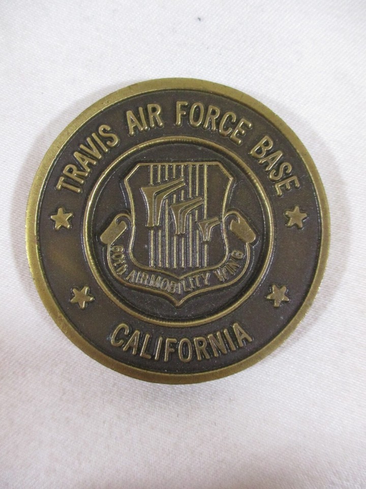 Travis AFB - Americas First Choice - Challenge Coin | eBay