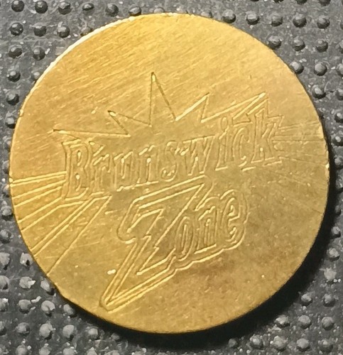 Brunswick Zone Vintage Arcade Game Token | eBay