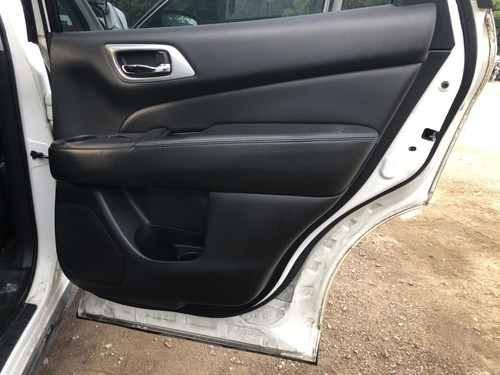 2015 Nissan Pathfinder Rear Door Trim Panel OEM Used RR G BLK SUV ...