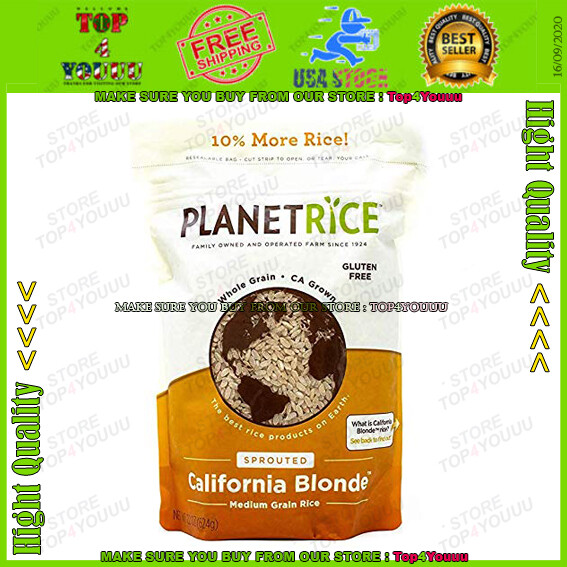Planet Rice Sprouted California Blonde 22 Ounce (pack of 6) for sale ...