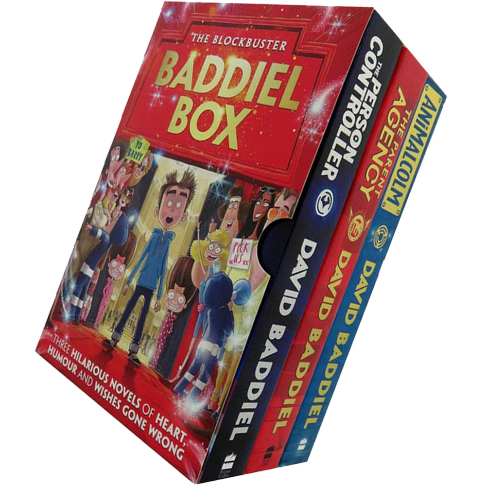 David Baddiel The Blockbuster Baddiel Box 3 Books Collection Set ...