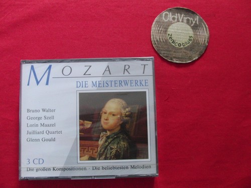 SEALED 3 CD BOX Mozart Master Works Walter Szell Maazel Juilliard ...