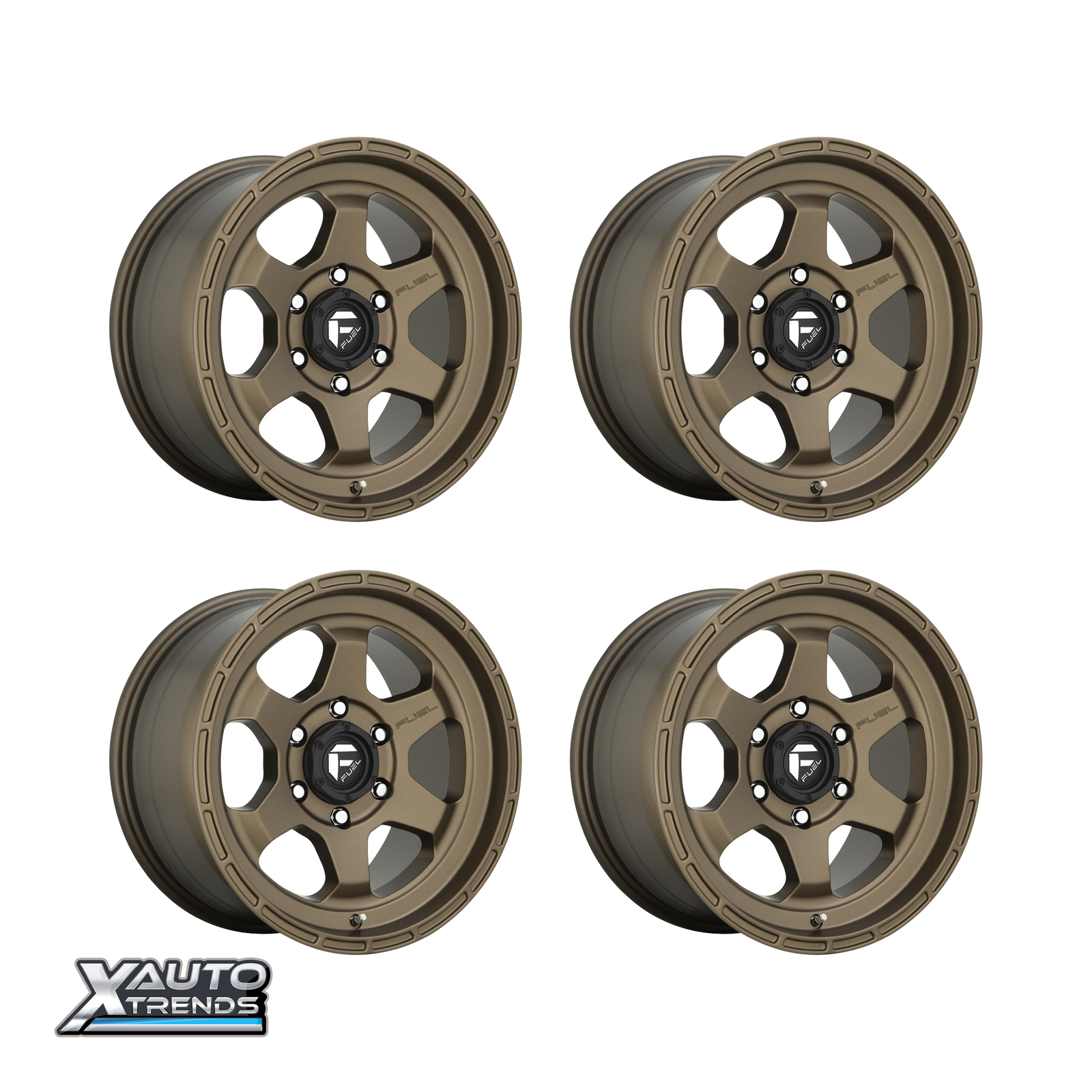 Fuel Off-Road D666 Shok Matte Bronze 17X9 6X139.7 20mm (Set of 4) | eBay