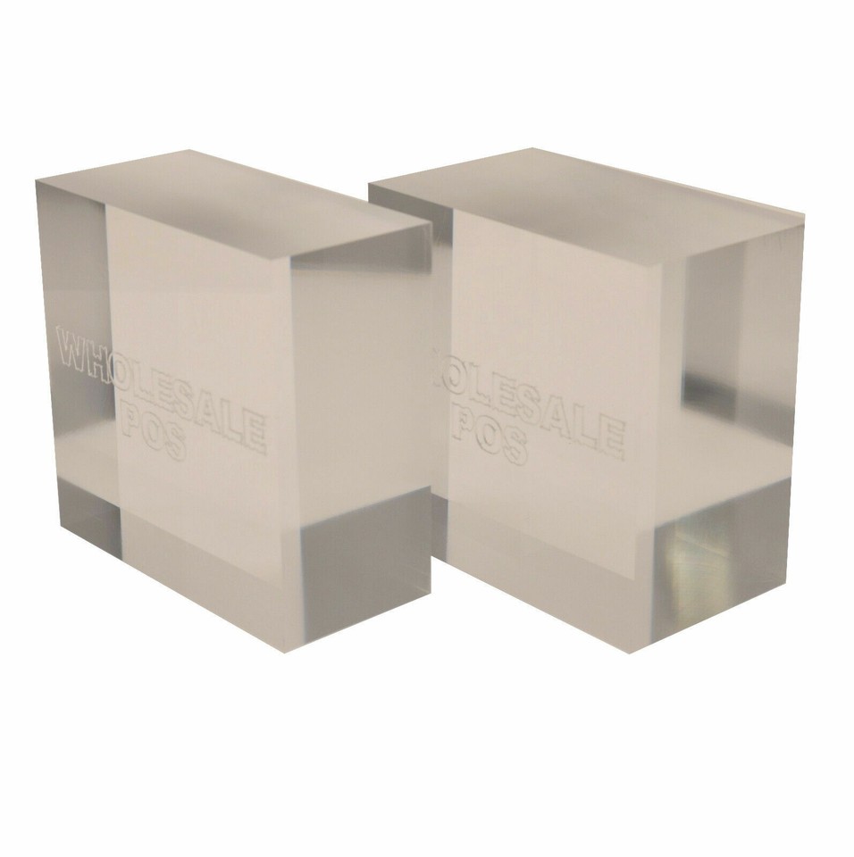 Square Clear Plastic Acrylic Perspex® Sheet & Block 1mm - 50mm Thick ...