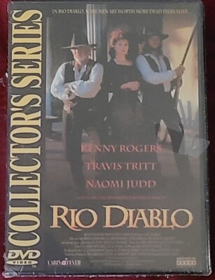 Rio Diablo 1992 DVD (1995) USED Good Condition Kenny Rogers Naomi Judd ...