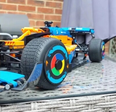 Lego Mclaren F1 42141 Google Wheel Stickers | eBay UK
