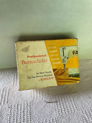 professional buttonholer by singer | eBay