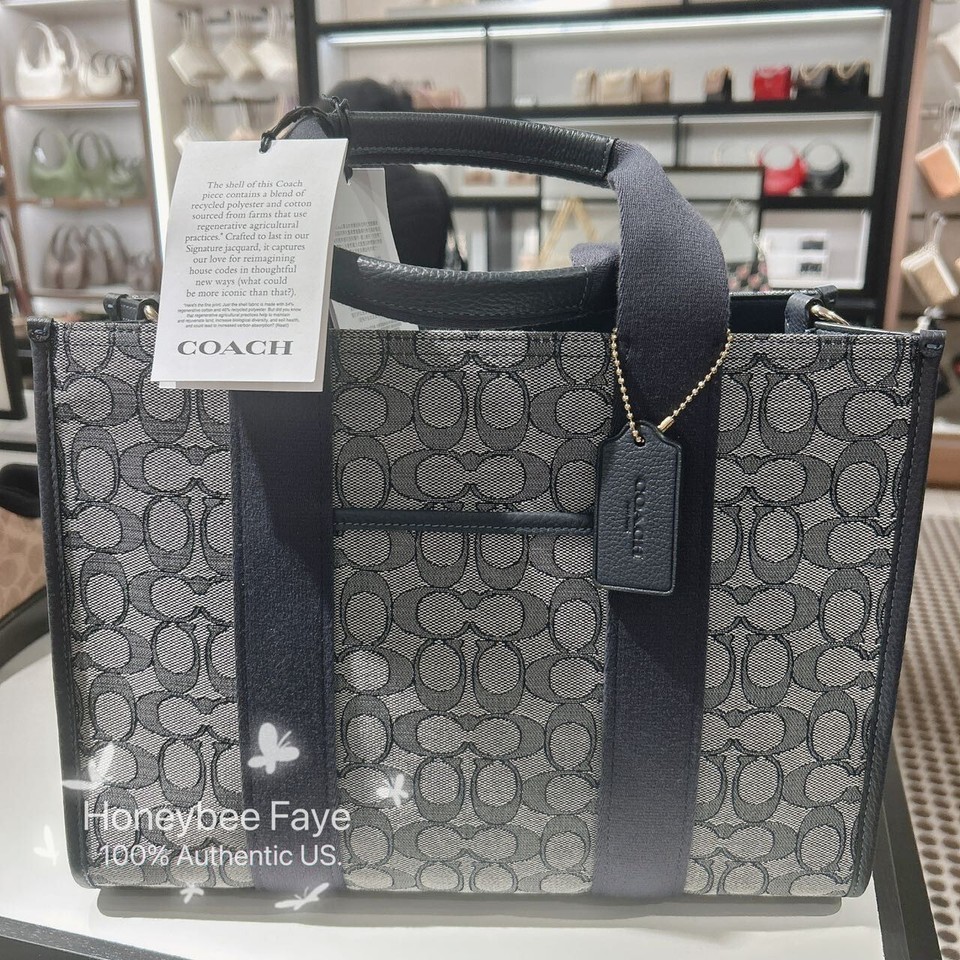 NWT Coach Smith Tote Bag medium size canvas CS617/CY367 | eBay