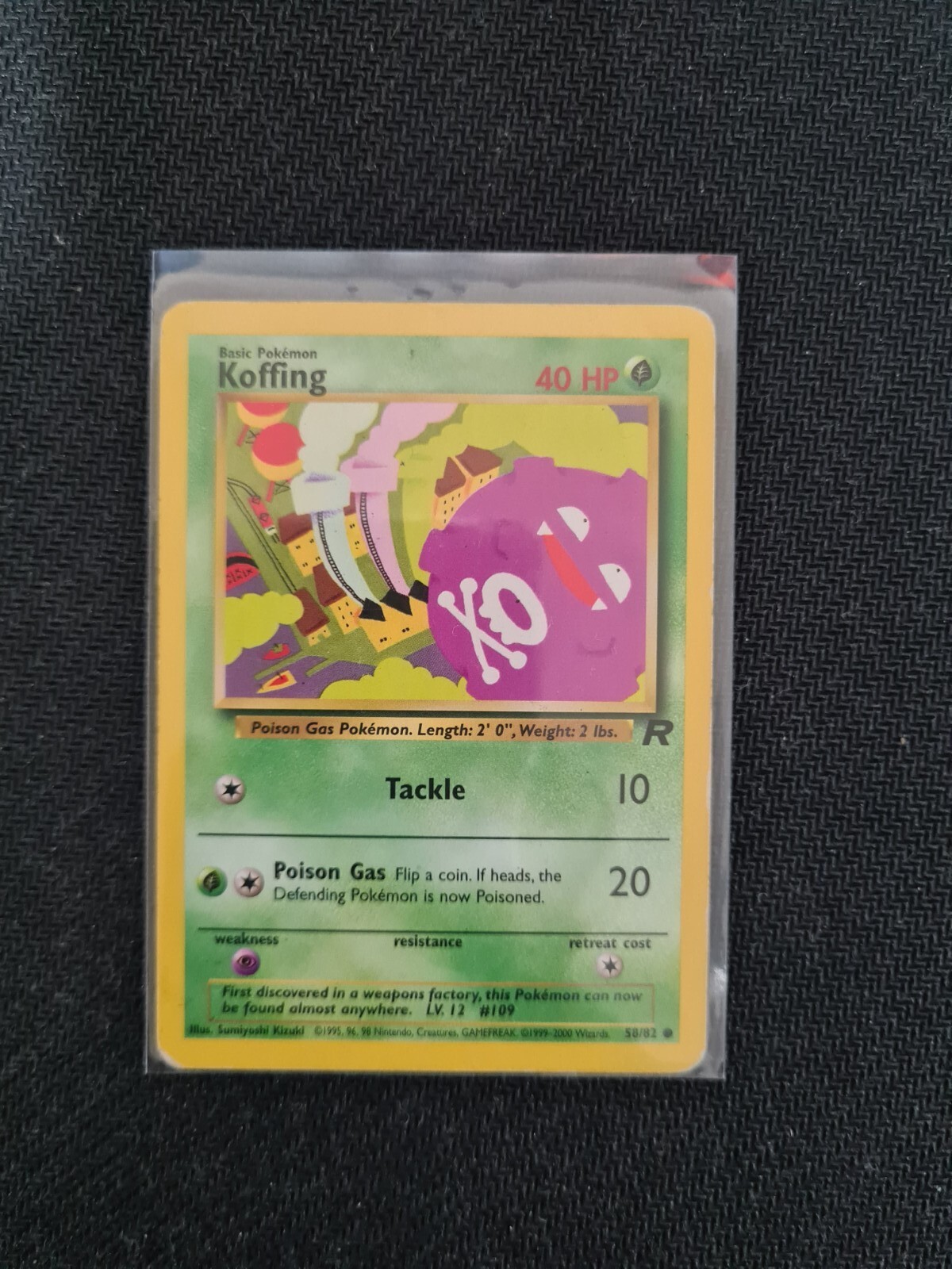 Koffing 58/82 Team Rocket Pokemon Card | eBay