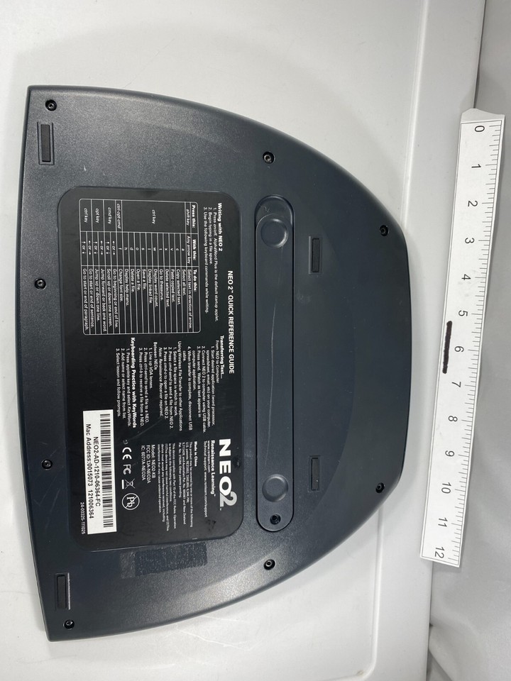 Alphasmart Neo2 Keyboard Word Portable PC Processor NEO2-KB Classroom ...