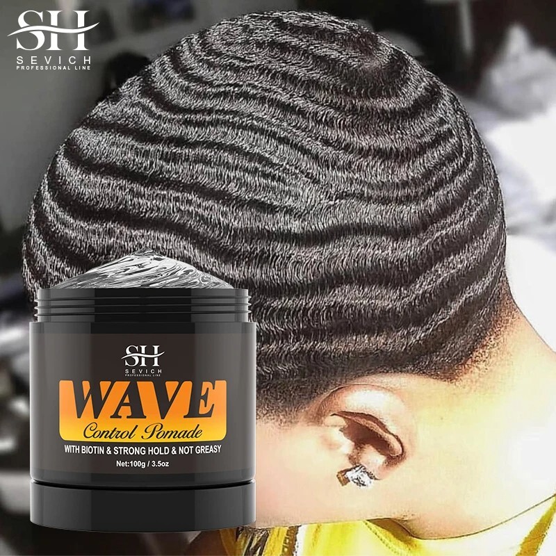 Wave Hair Gel 360 Deep Waves Control Pomade Wavy Hair Brush Sport ...
