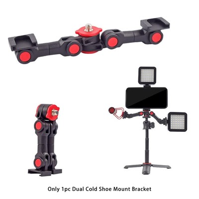 Cold Shoe Extension Bar Bracket Flash Mount Bracket Cold Shoe Extension ...