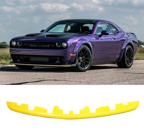 Fits 18-23 Challenger Wide Body Hellcat Demon Red Eye Front Lip ...