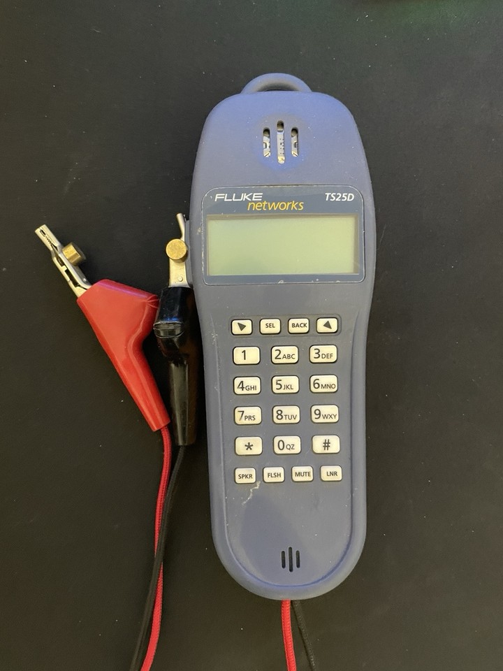 Fluke TS25D Networks Phone & Data Tester W/Leads | eBay