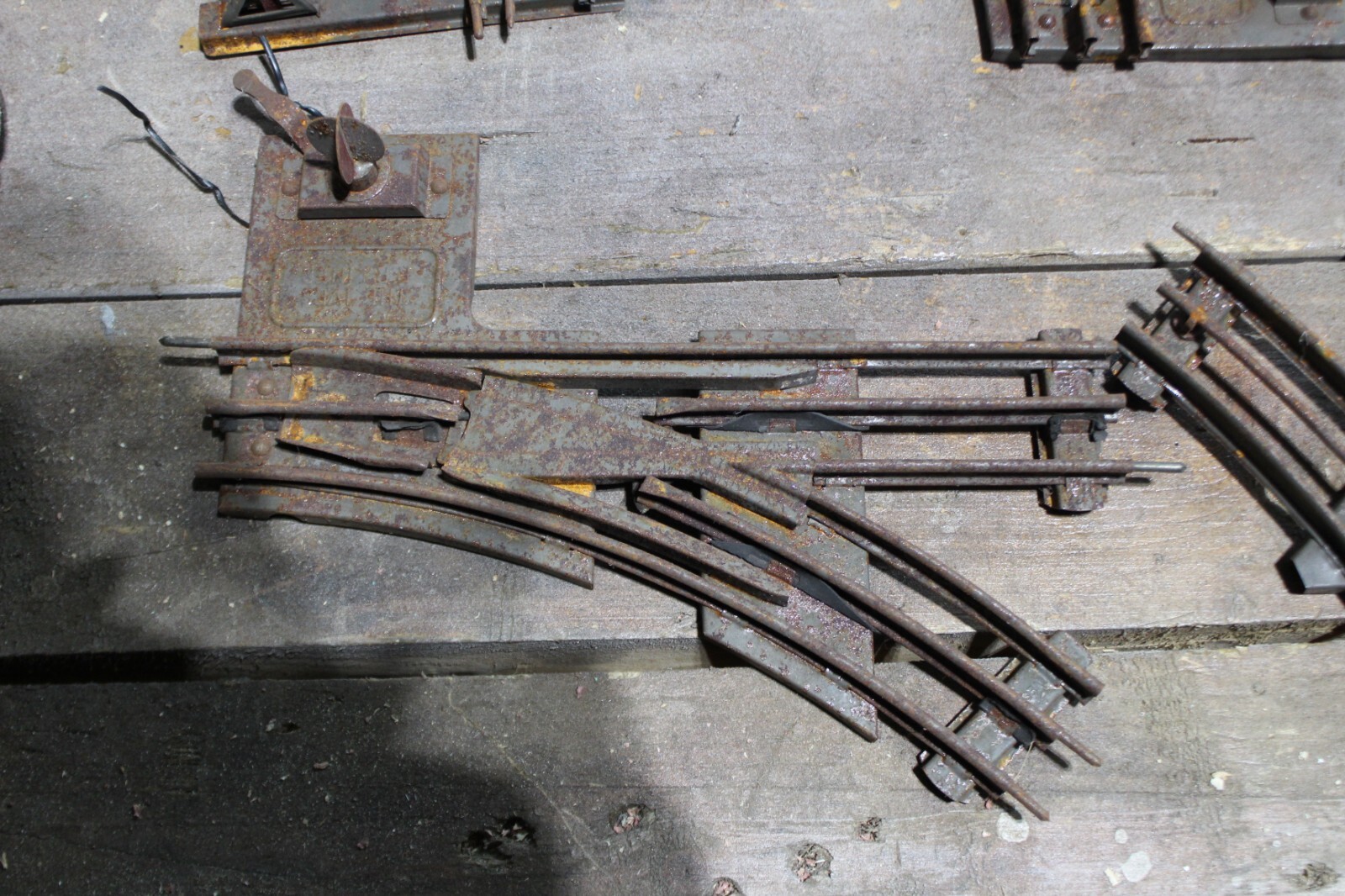 VINTAGE PREWAR IVES "O" GAUGE TRAIN Track & switches 19 straight, 20 ...