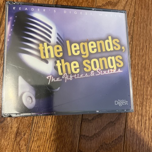 The LEGENDS THE SONGS Fifties & Sixties 4 CD Set Readers Digest (CD ...