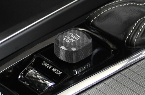 For Volvo S60 2019-2023 Carbon Fiber Start Button One-Click Switch ...