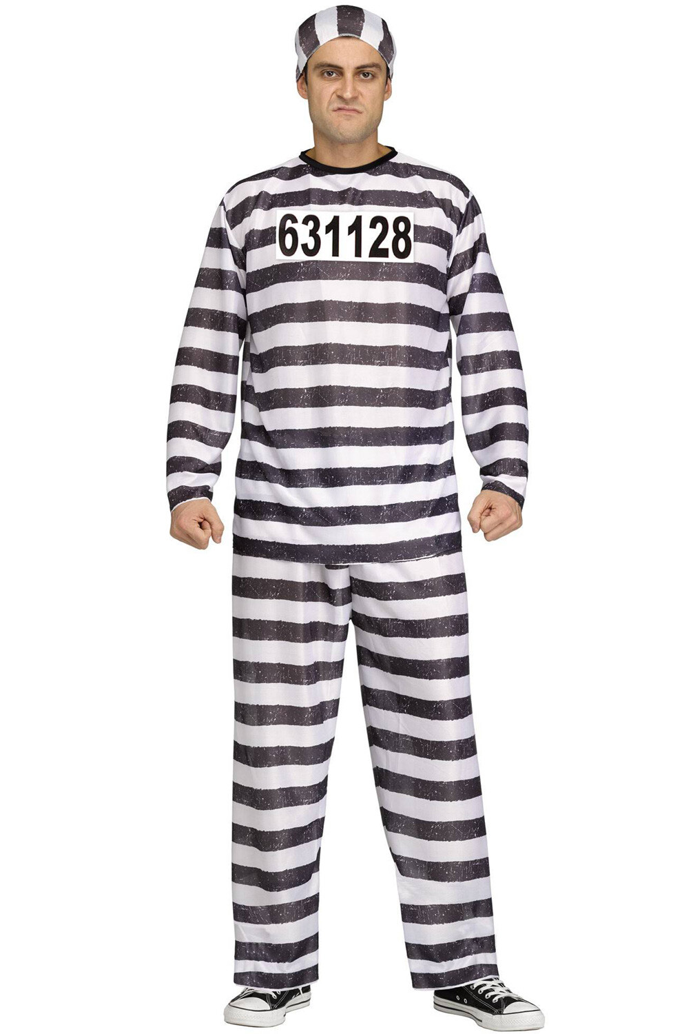 Prisoner Jail Man Convict Men Adult Costume | eBay