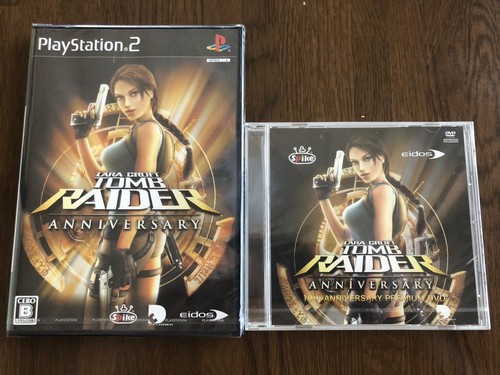 New Unopened PS2 Tomb Raider Anniversary Premium DVD included ...