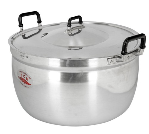 40 cm. Large Thai Traditional Crocodile Brand Aluminum Cooking Pot 2 ...