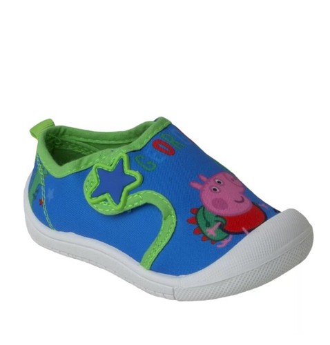 Peppa Pig Low Top Canvas Pumps Boys Blue Size UK C6 #REF59 | eBay UK