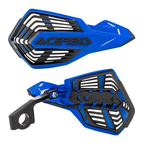 Acerbis X-Future Vented MX Handguards Blue White Husaberg TE 125 2008 ...