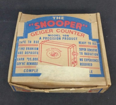 Radiation Detectors & Geigers - Vintage Geiger Counter