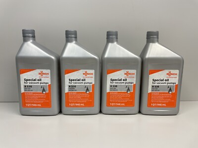 BUSCH R530 Vacuum Pump Oil # 831.033.01 - 4 Qts. / NEW | eBay