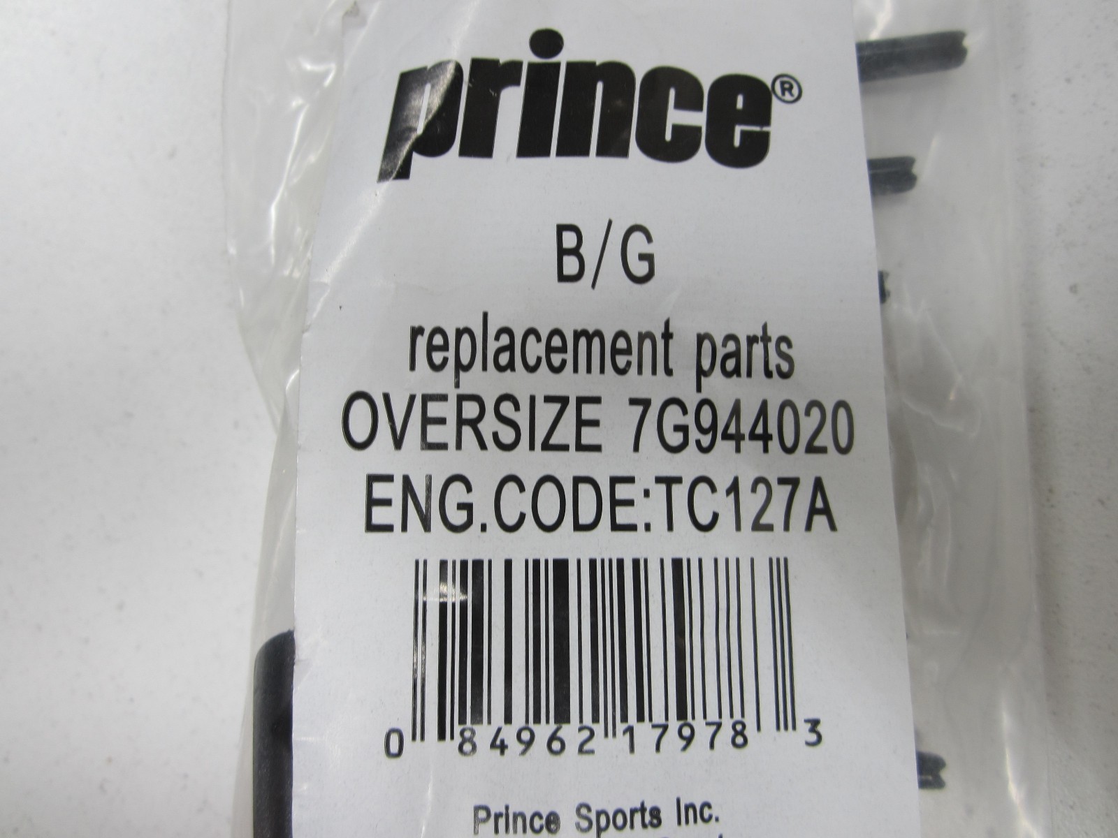 BUMPERGUARD / GROMMET SET: PRINCE TURBO SHARK OVERSIZE (16X19) TC127A ...