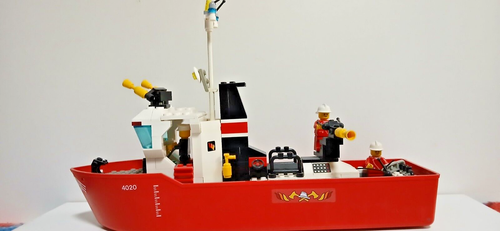 LEGO VINTAGE SET 4020 FIRE BOAT UNBOXED WITHOUT INSTRUCTIONS | eBay ...