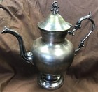 Antique Copper Silver-Plated Teapot | eBay