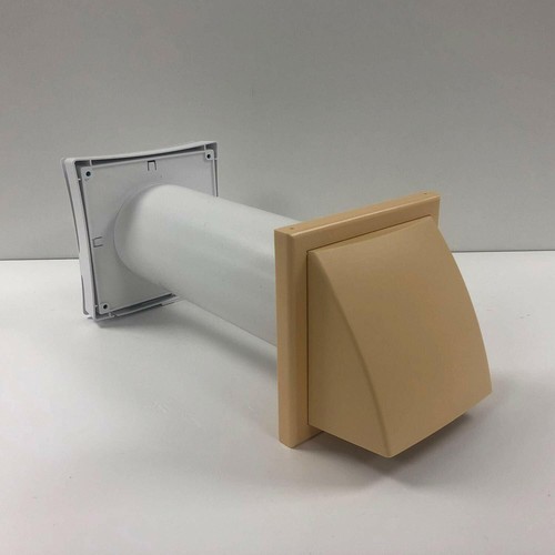 Fantronix Condensation Damp Control Passive Wall Intake Vent Grille Kit ...