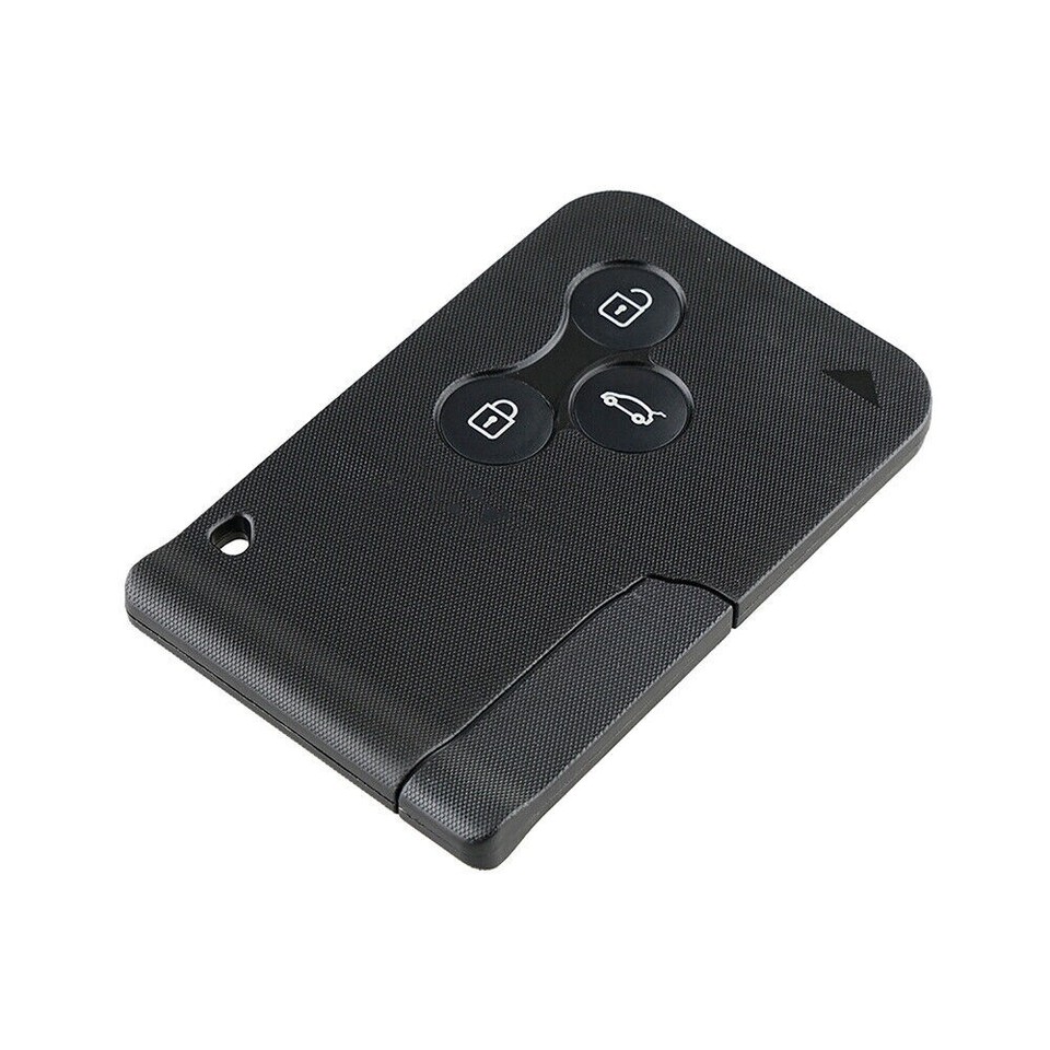 Replacement 3 Button Car Key Card Case For Renault Megane MK2 Scenic ...
