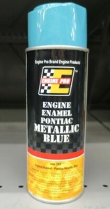 Engine Pro 46-389 Engine Enamel Paint Pontiac Metallic Blue 12 Oz Can ...