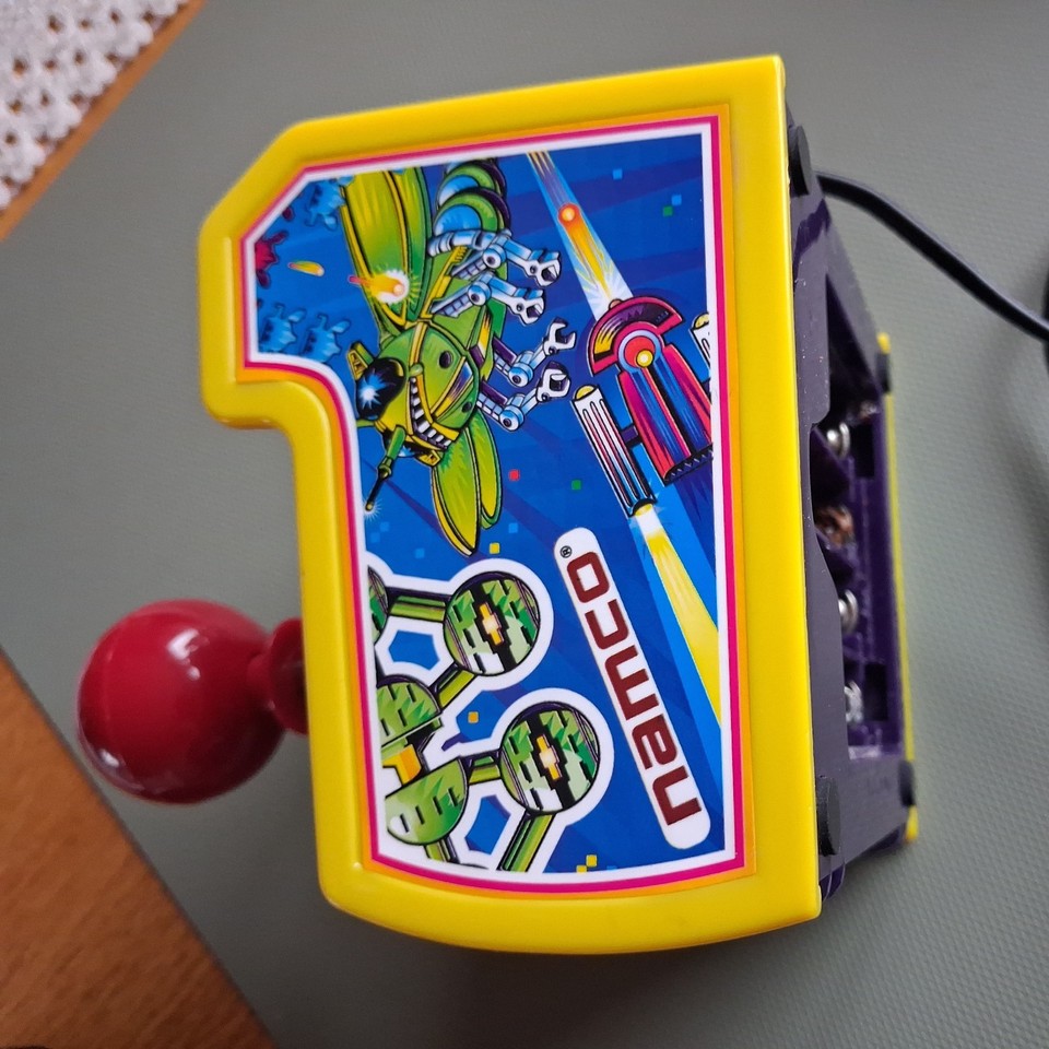 Namco Plug & Play TV Games Joystick Console Pac-Man Galaxian 2003 ...