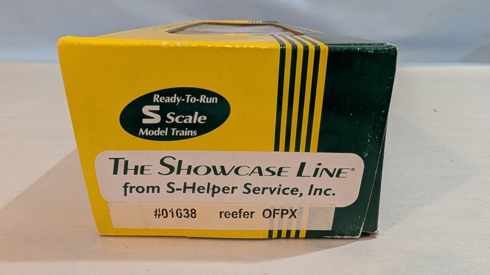 SHOWCASE LINE S #01638 OFPX REEFER 4003 NEW OB (930)....TK | eBay