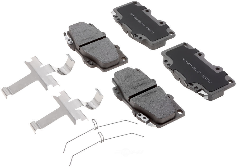 Disc Brake Pad Set-Ceramic Disc Brake Pad ACDelco 14D799CHF1 for sale ...