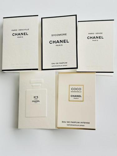CHANEL Perfume Collection Sample Size (5pcs) | eBay