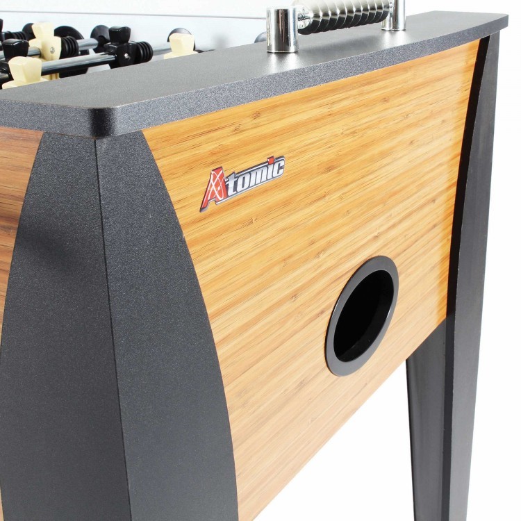 Foosball Table with Internal Ball Return and Ball Entry + Includes 4 ...