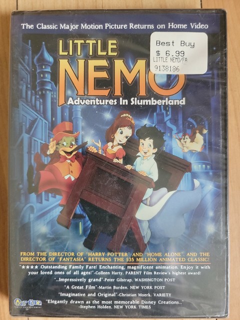 Little Nemo - Adventures in Slumberland (DVD, 2009) for sale online | eBay