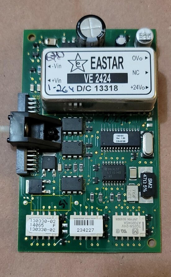EST EDWARDS EST3X EASTAR VE 2424 3-SDC1 130330 Signature Driver Card | eBay