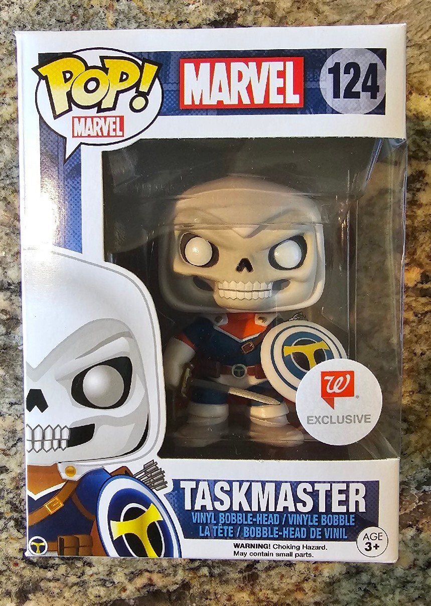 Funko Pop! Taskmaster #124 Marvel Vinyl Figure (Walgreens Exclusive) | eBay