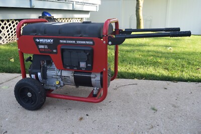 Husky Generator 5000 Watt Briggs & Stratton Engine - Slightly Used | eBay