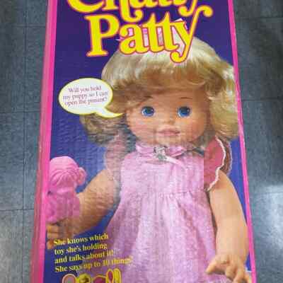 Vintage 1983 Chatty Patty 16" Tall Doll by Mattel New in Box | eBay