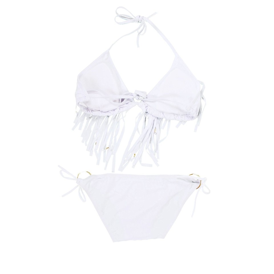 Simplicity Women's Summertime Sexy Fringe 2 Pc Bikini Set Swimsuit ...