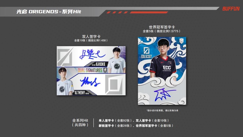 2021 Buffun ORIGENDS League of Legends LPL Trading Card Sealed Box *1 ...