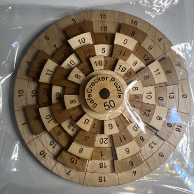 Creative Crafthouse Safecracker 50 Solution Wooden Puzzle | eBay